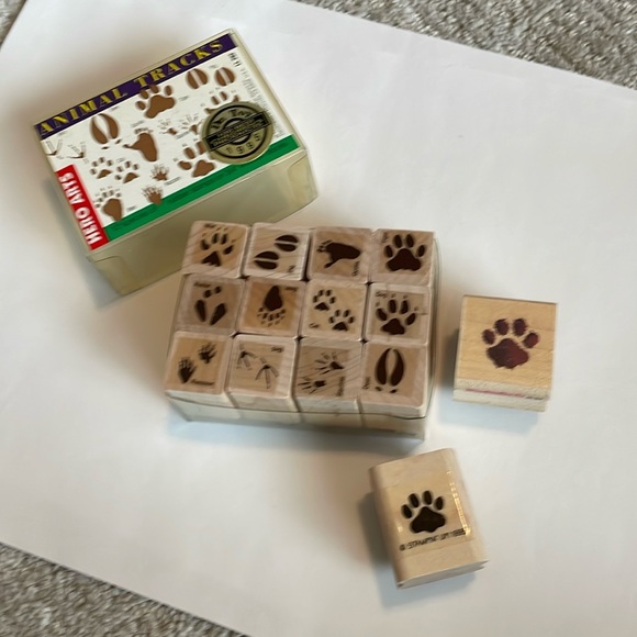 Hero Arts | Office | Animal Tracks Rubber Stamps Set Lot Of Rubber ...